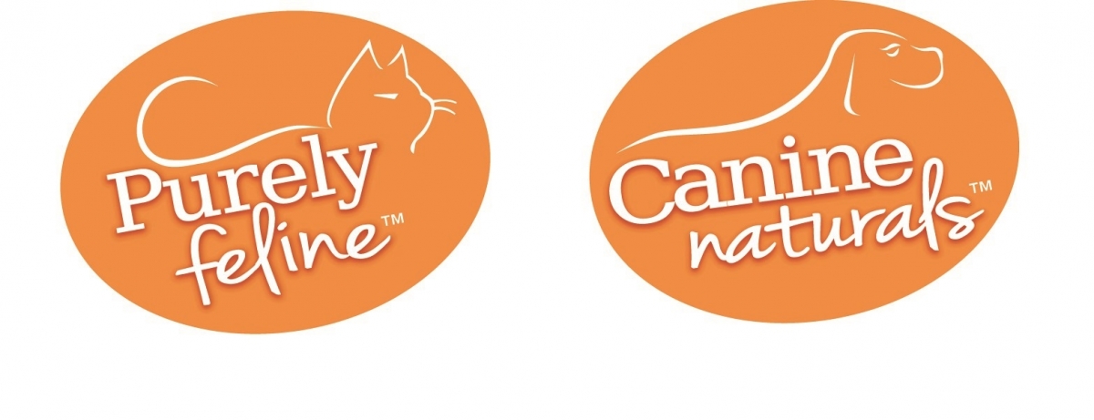 Purely Feline and Canine Naturals Logos - All Points Marketing
